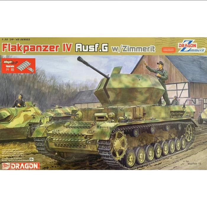 Jual Tank FLAKPANZER IV OSTWIND Ausf.G w/ZIMMERIT Skala 1:35 Mokit ...