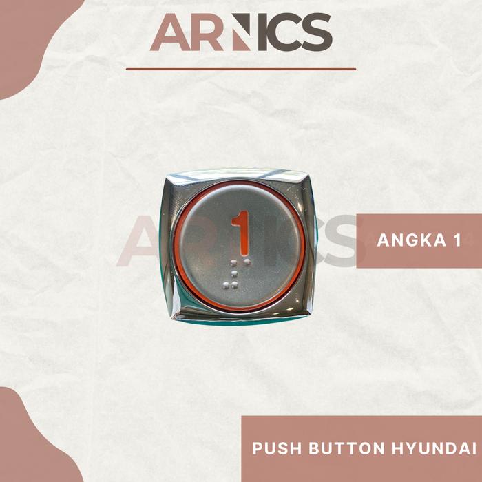 Promo Elevator Push Button Hyundai / Tombol Lift Hyundai - Angka 8 ...
