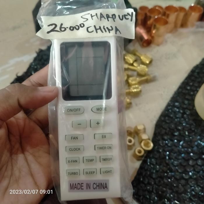 Jual remote ac sharp china cina remot sharp ucy multi - Kota Depok ...