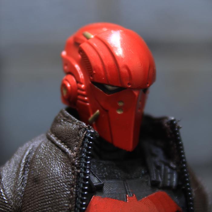 Jual 1/12 Custom DC Multiverse Mezco Red Hood White Knight Head Sculpt ...