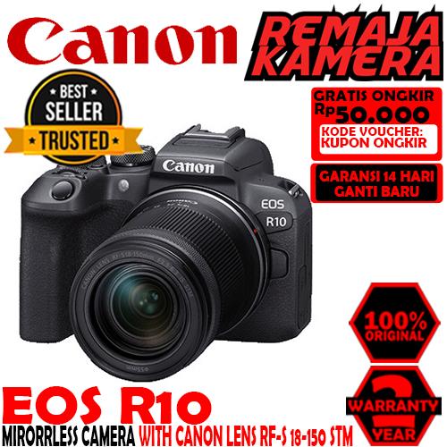 Jual CANON EOS R10 KIT RF-S 18-150mm IS STM LENS - GARANSI RESMI ...
