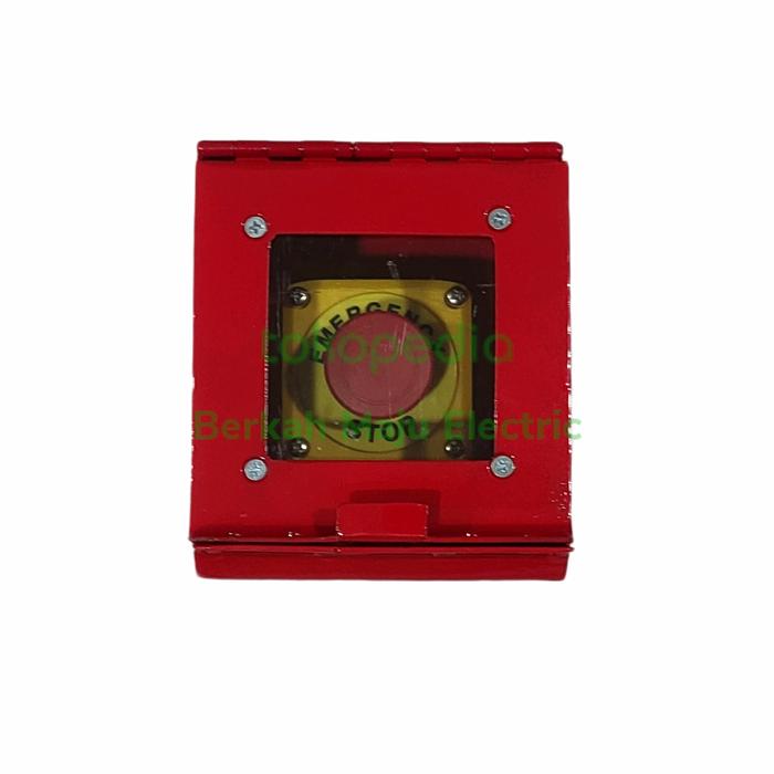 Jual LOTO Box Safety Device Emergency Stop Plastik NO/NC / LOTO Box ...