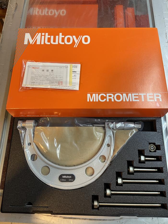 Jual Micrometer 104-135A Mitutoyo 0-150mm Original Made In Japan - Jakarta Barat - teknik abadi ...