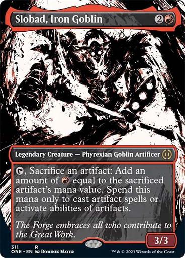 Jual Slobad, Iron Goblin (#311) (Borderless) (Showcase) | R | MTG ONE ...