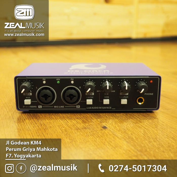 Jual Dolphin Sound Ds Orca Mk2 Usb Soundcard Audio Interface - Zeal ...