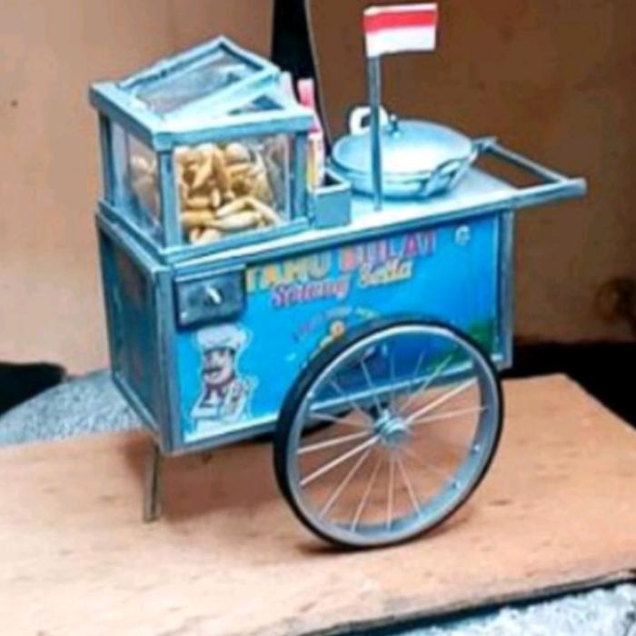 Jual Miniatur Gerobak Tahu bulat Skala 1:12 - Kota Depok - Kadipoloshop ...