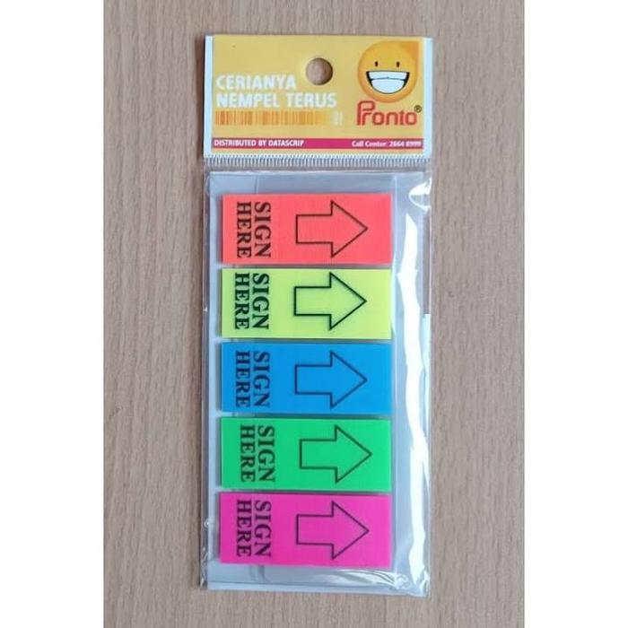 Jual sticky note sign here pronto - Jakarta Selatan - Alif ATK ...
