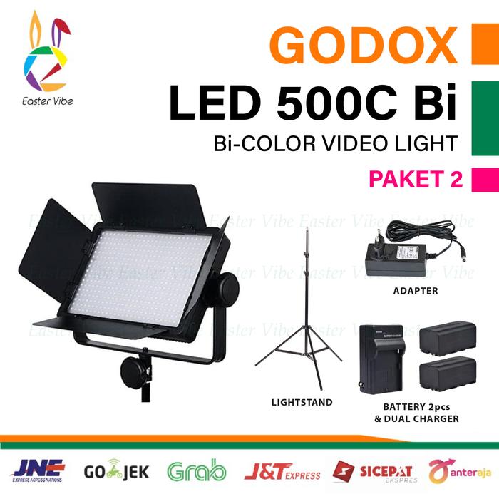 Jual GODOX LED 500C VIDEO LIGHT 500 C GODOX LED500C - UNIT SAJA, TANPA ...