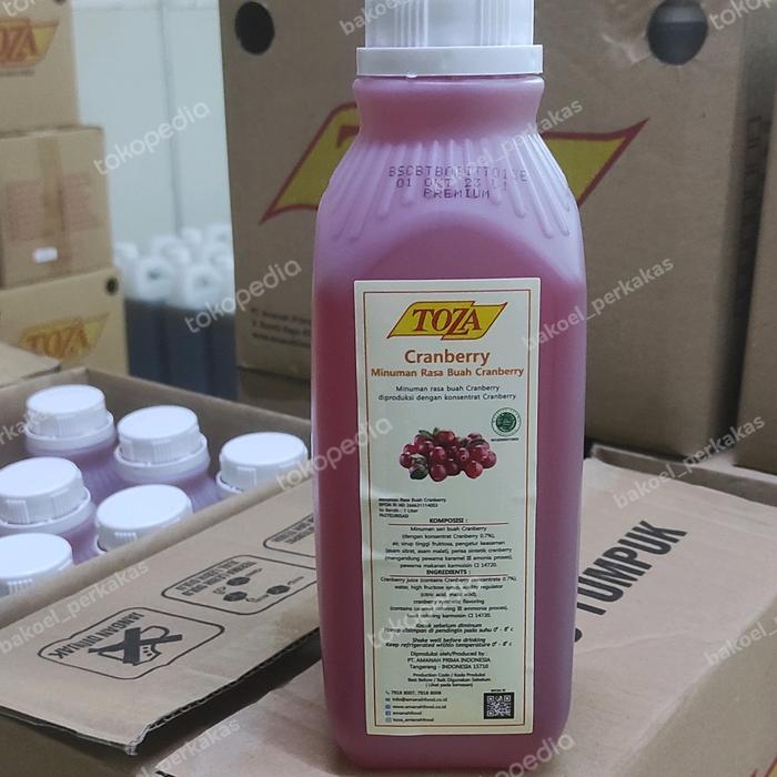 Jual Jus buah asli TOZA 1 Liter Cranberry - Jakarta Barat - bakoel ...