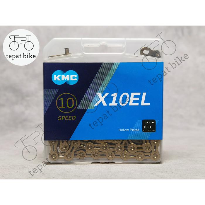 Jual Rantai Chain KMC 10 Speed X10EL Gold - Kota Yogyakarta - Tepat ...