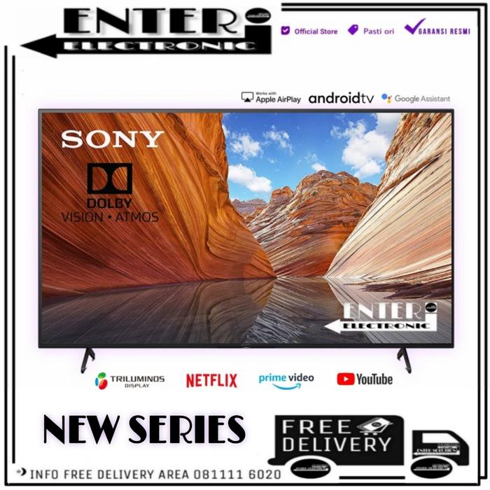 Promo SONY KD 65X80J - ANDROID TV 65 " GOOGLE TV DOLBY VISION ATMOS ...