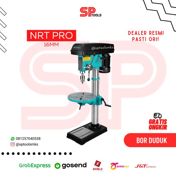 Jual MESIN BOR DUDUK 16MM 16 MM / BENCH DRILL NRT-PRO / NRTPRO 4116HD ...