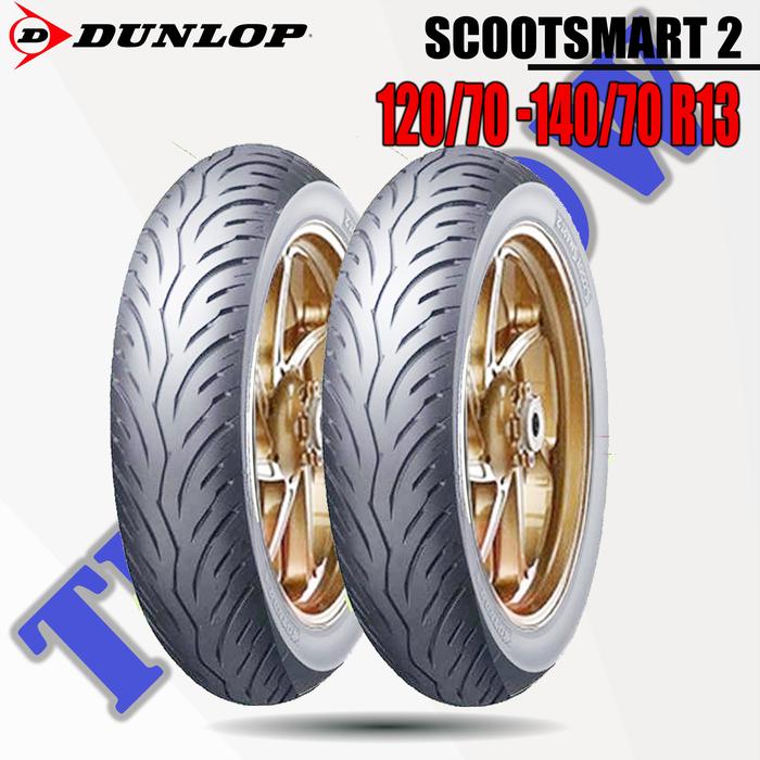 Jual Sepasang Ban Motor YAMAHA NMAX DUNLOP SCOOTSMART 120/70 & 140/70 ...