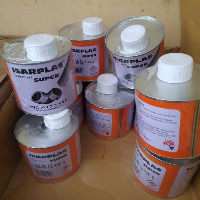 Jual Lem pipa pvc ISARPLAST 400 gram - Kab. Bekasi - MM.MAKMUR | Tokopedia
