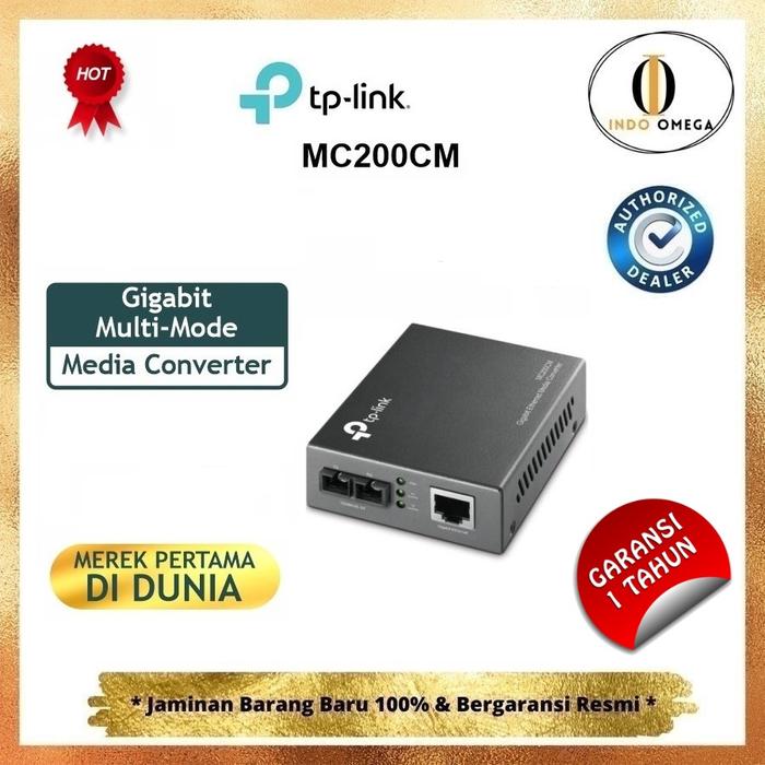 Jual TPLINK MC200CM Gigabit Multi-Mode Media Converter - Jakarta Pusat - Indo Omega | Tokopedia