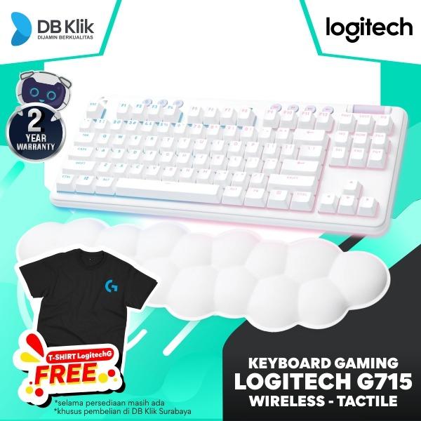 Keyboard Gaming Logitech G715 Wireless RGB - Tactile (920-010467)