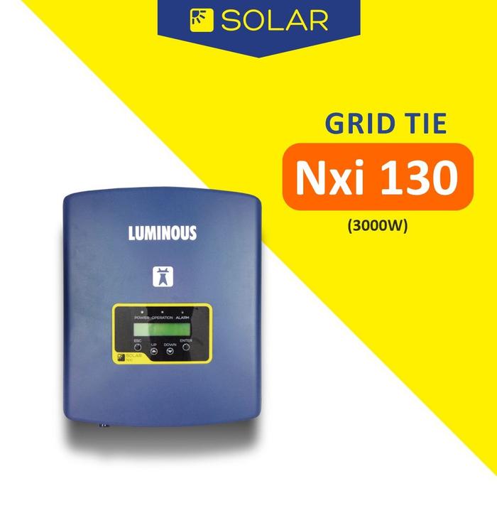 Promo PROMO GRID TIE / ON GRID INVERTER NXI 130 (3KW) LUMINOUS Cicil 0% ...