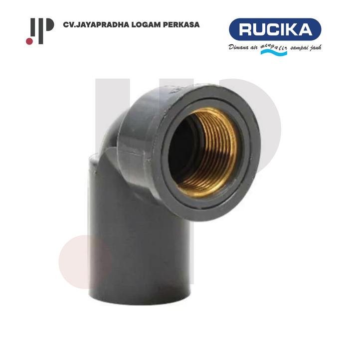 Jual Elbow / Knee Drat Dalam Kuningan PVC Rucika - Pipa 3/4" - Jakarta Utara - IWATA,RESELLER ...