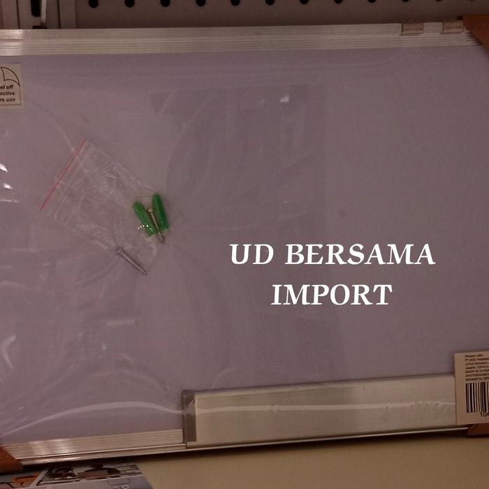 Jual Papan Tulis Magnetic 30x45Cm/Papan Tulis Aluminium/Whiteboard Alu ...