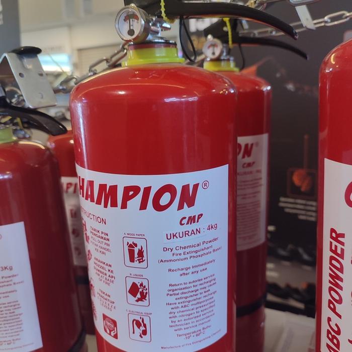 Jual APAR CHAMPIONS 4 KG / TABUNG PEMADAM API FIRE EXTINGUISHER ...
