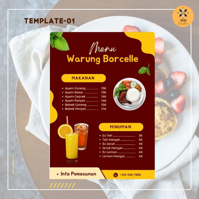 Download Template Desain Menu Makanan Khas Indonesia Merah, 49% OFF Download Template Desain Menu Makanan Khas Indonesia Merah, 49% OFF