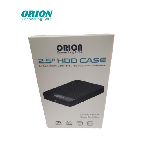 Jual HDD CASE ORION 2.5" TYPE C USB 3.1 EXTERNAL HDD ENCLOSURE - Kab ...