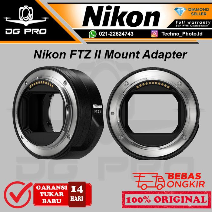 Jual Nikon Mount Adapter FTZ II Nikon Lens Adapter FTZ Mark 2 Original ...
