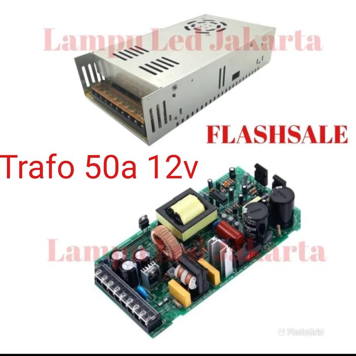 Jual trafo power supply 50a 600watt. adaptor trafo 12v 50a 600w 50 ...