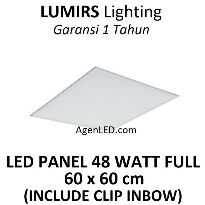 Jual LUMIRS Lampu Downlight LED Panel 48W 60x60cm 48 w watt 60x60 cm ...