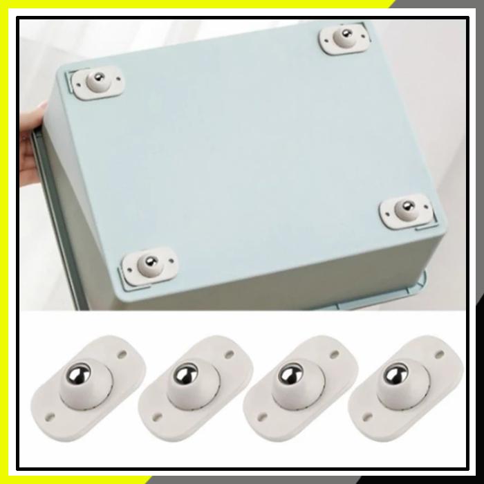 Jual [0560] Roda Rak Tempel Kastor caster Casters Kecil Mini Wheels 360 ...