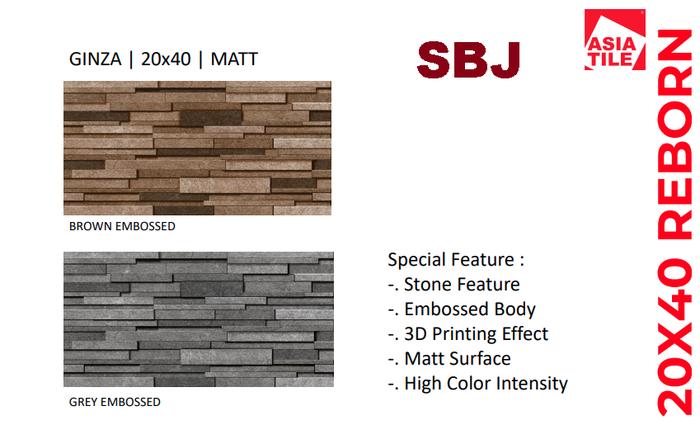 Jual ASIA TILE GINZA SERIES 20 X 40 / KERAMIK MATT - Kota Bandung ...