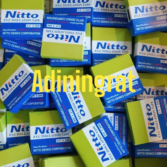 Jual Nitto Tape Listrik / Isolasi Listrik Hitam - Jakarta Barat ...
