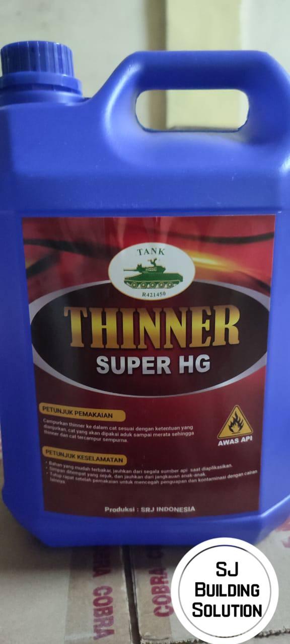 Jual Thinner / Tiner / Pengencer Cat Tank Super Kemasan Jerigen 5ltr 5 ...