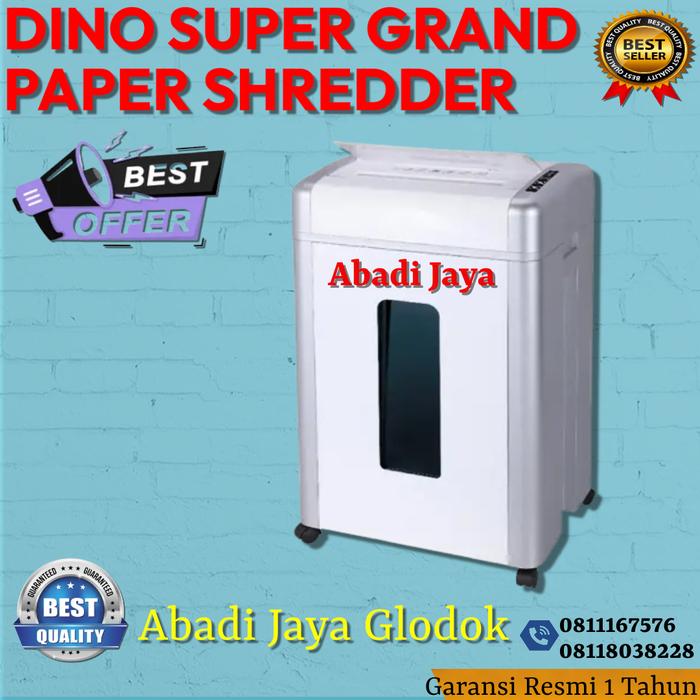 Jual DINO SUPER GRAND PAPER SHREDDER - Jakarta Barat - Abadi Jaya Harco ...
