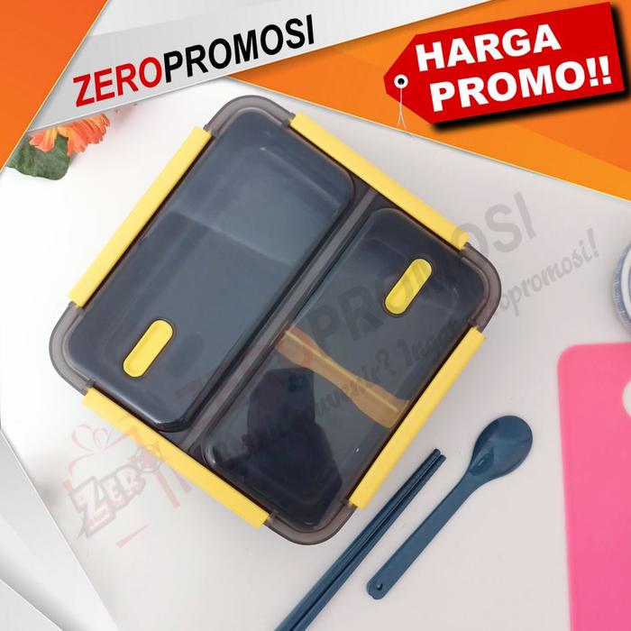 Jual Kotak Makan Bekal Wilton 2 Sekat Promosi Custom Logo - Kota Tangerang - Zero Promosi ...