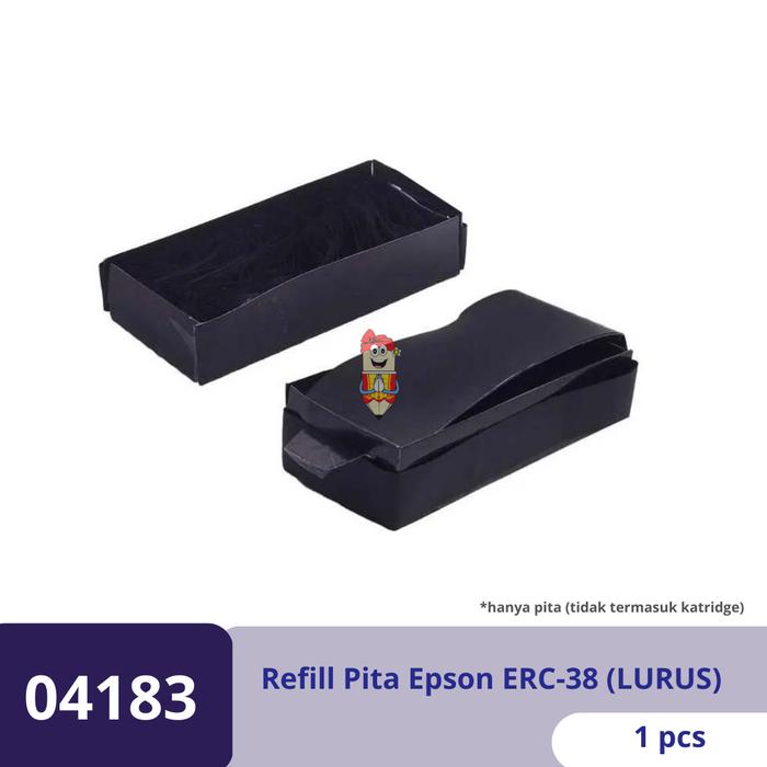 Jual REFILL PITA VIOLET BLACK ERC-38 ( LURUS ) 4 METER UNTUK PRINTER ...