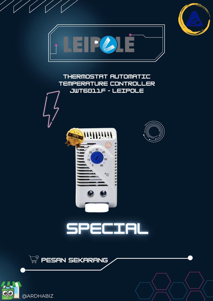 Jual Thermostat Automatic Temperature Controller JWT6011F - LEIPOLE ...