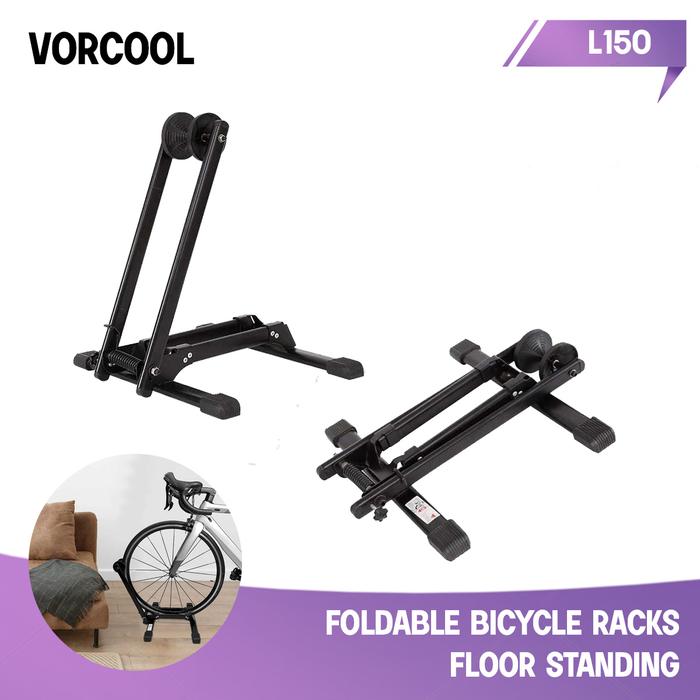 Jual Standar Parkir Sepeda Foldable Bike Stand Paddock Parkir Sepeda ...