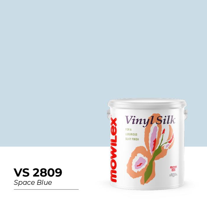 Promo Mowilex Vinyl Silk Cat Tembok Interior - 2.5 L - Splash Blue ...
