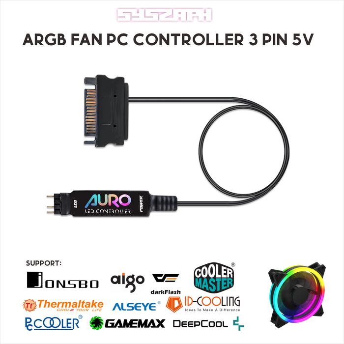 Jual Controller ARGB PC Fan / LED 3 Pin 5v Addressable RGB Jonsbo ...