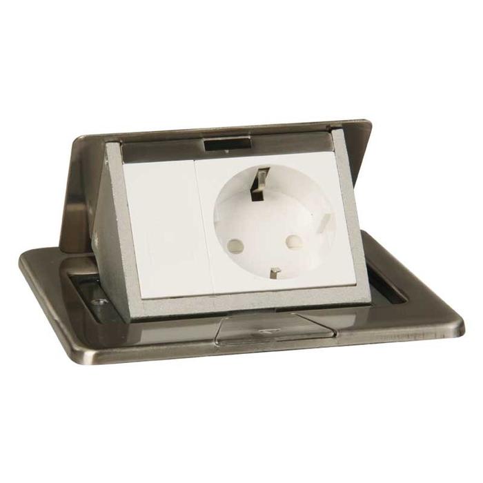 Jual D10UU Stop Kontak Tanam Lantai 1 Gang Floor Outlet Nero - Kota ...
