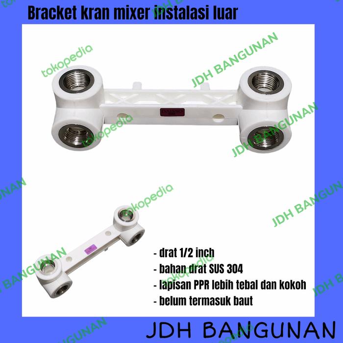 Jual SPECIAL SAMBUNGAN INSTALASI WATER HEATER PIPA PP-R DOUBLE KNEE ...