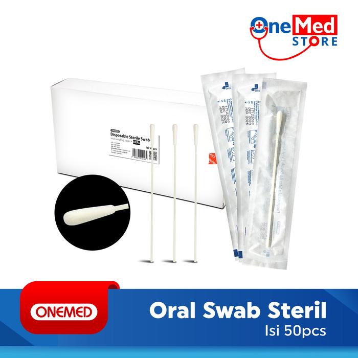 Jual Oral Swab Steril / Flocked Swab Oro Onemed Box Isi 50 Pcs - Kota ...