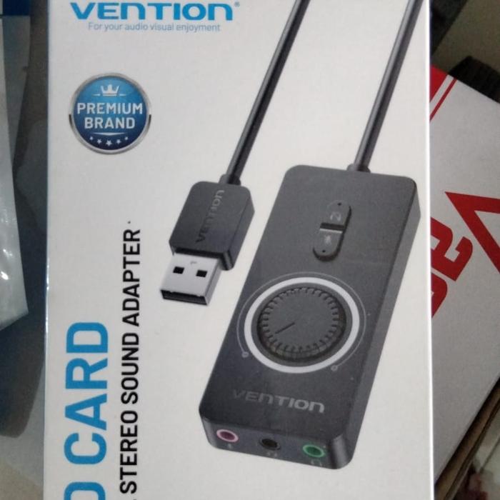Jual Vention Sound Card Usb 2.0 With Microphone Input And Volume ...