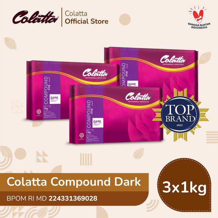 Promo Bundling Colatta Compound Chocolate Dark - Coklat Batang 1Kg ...