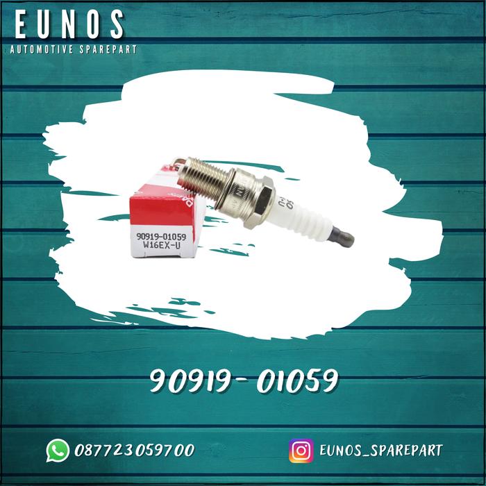 Jual BUSI SPARK PLUG TOYOTA W16EX-U ASLI ! PN : 90919-01059 - Kota ...
