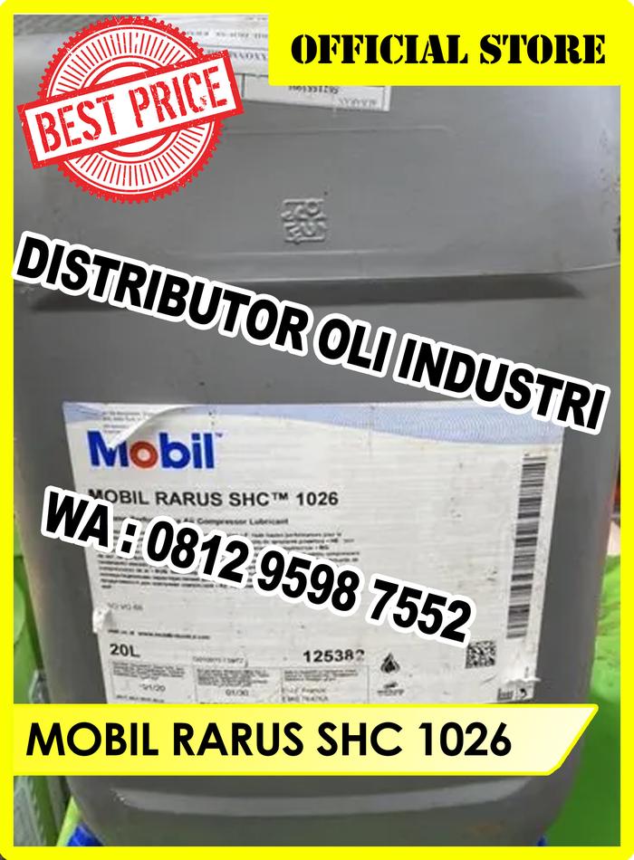Jual MOBIL RARUS SHC 1026 ( ISO VG 68 - Premium Oil Compressor Screw ...