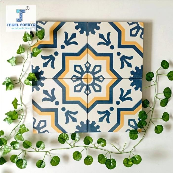 Jual Tegel Lantai Dan Dinding Motif Prothea Premium Ukuran 20x20 cm ...