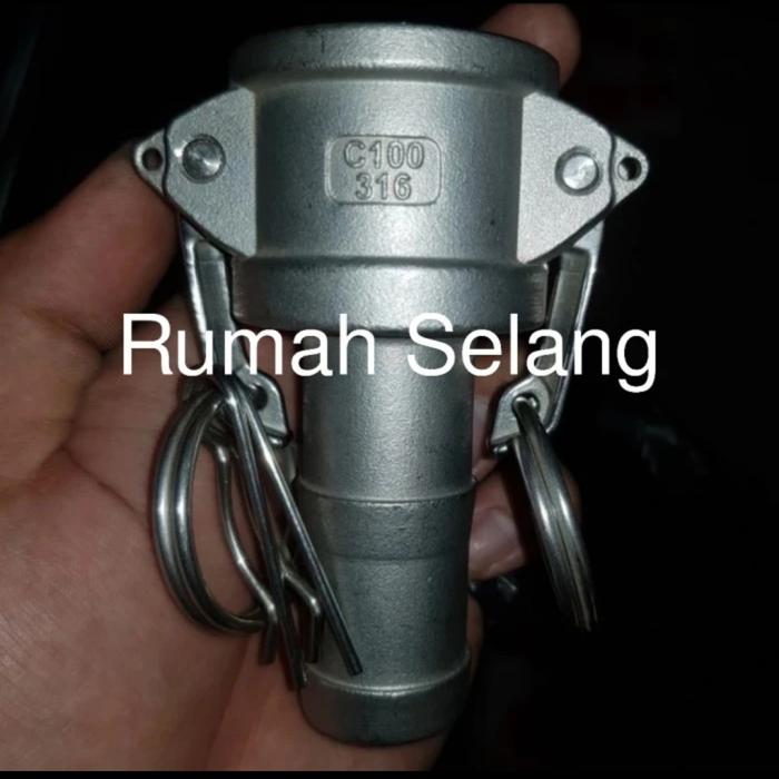 Jual Camlock Stainless Steel Type C 2 1/2 Inch/Camlock Stainless Type C ...