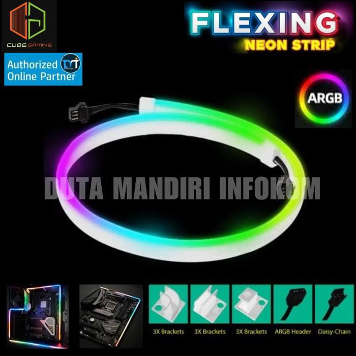 Jual CUBE GAMING FLEXING Neon Led Strip - ARGB Led Smooth Lighting ...